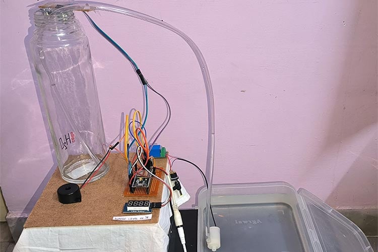 Water Tank Management System using ESP32
